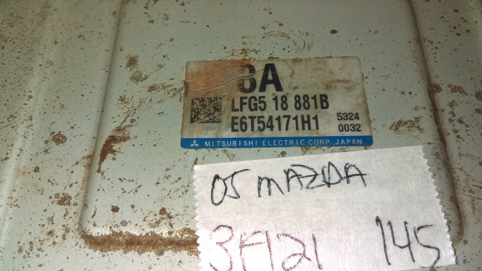 LFG5 18 881B Mazda 3 Mazda3 2005 ecm ecu computer | eBay Australia