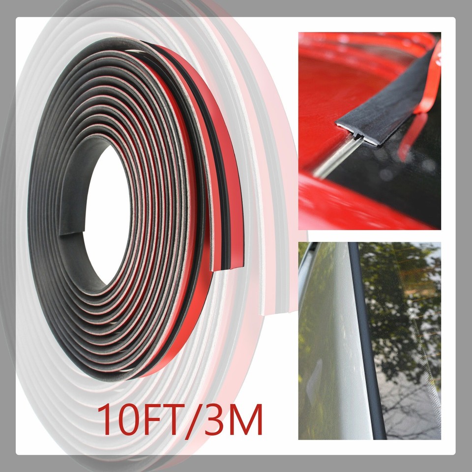 Universal 10FT Windshield Rubber Molding Seal Trim Universal for ...