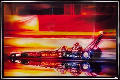 RHTF NHRA BIG DADDY DON GARLITS SWAMP RAT 30 DRAGSTER 12" X 23" PHOTO ...