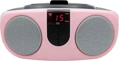 Proscan Srcd243 Portable Cd Player With Am/fm Radio, Boombox (Pink) | eBay