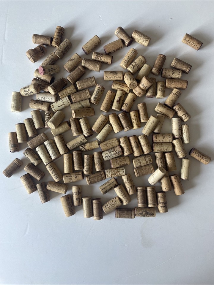 Natural Used Wine Corks over 100 Variety Recycle Corks | eBay