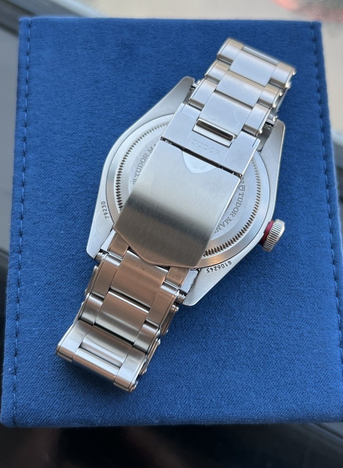 TUDOR Black Bay 41mm 79230R Automatic Stainless Steel Black Dial Red ...