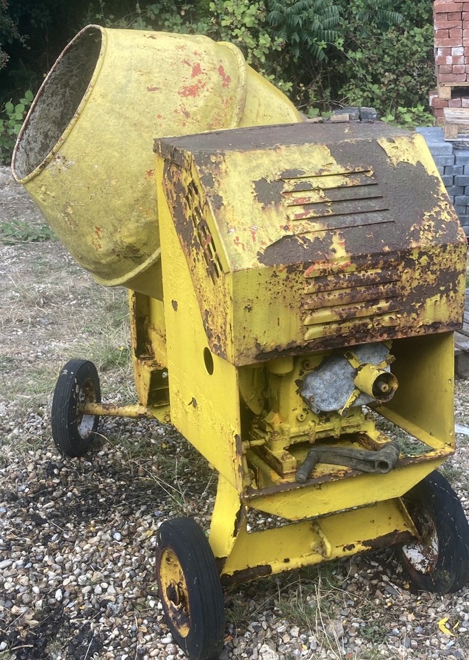WINGET 100T Diesel Mixer LISTER ENGINE | eBay UK