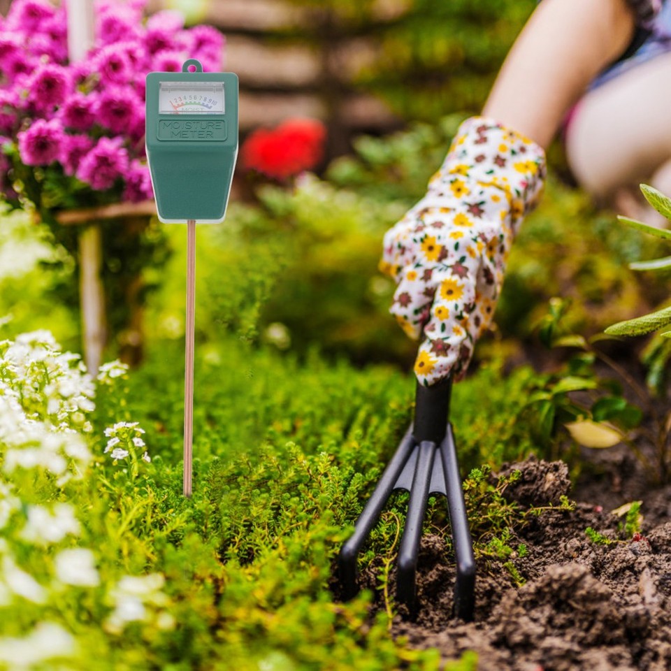 Soil Moisture Sensor for Garden Lawn Plants Easy to Use Portable ...