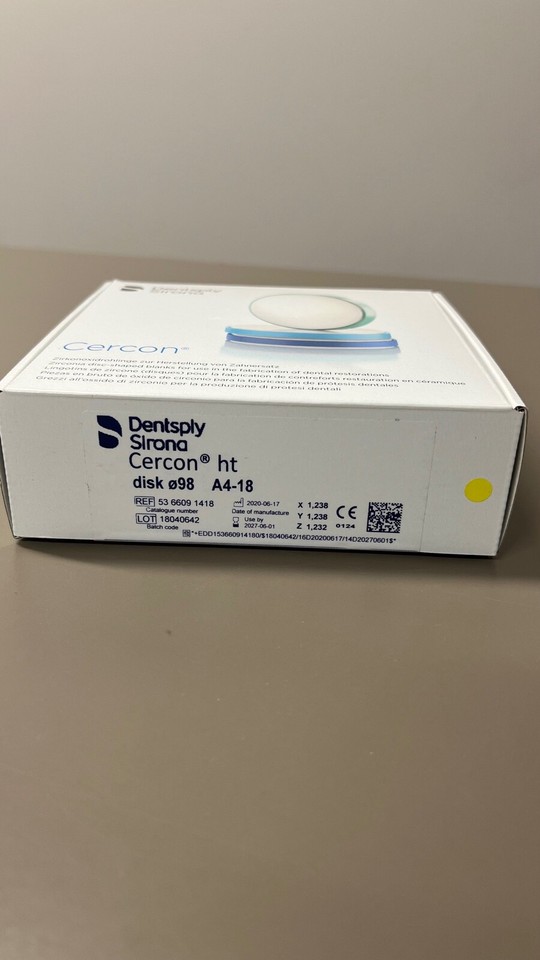 Cercon Zirconia HT Various Shades / Sizes NEW | eBay