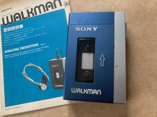 Beautiful Vintage SONY Walkman TPS-L2 Cassette Player Stereo 1st Gen ...