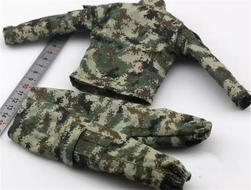 1/6 Soldier Land Special Camouflage Combat Uniform Clothing jacket ...