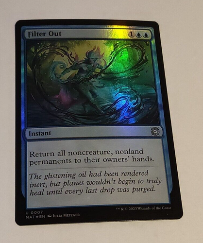 MtG Filter Out (MAT-0007) Foil Uncommon English MINT | eBay.de