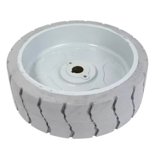 15 x 5 for Genie Scissor Solid Tire on Hub Wheel, 15-5 Tyre Non-Marking ...