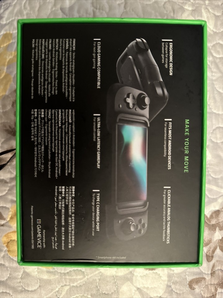 Razer Kishi Universal Gaming Controller for IOS and Android Smartphones ...