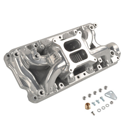 Polished Air Gap Aluminum Intake Manifold For Small Block Ford SBF 260 ...