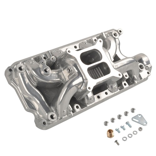 Polished Air Gap Aluminum Intake Manifold For Small Block Ford SBF 260 ...