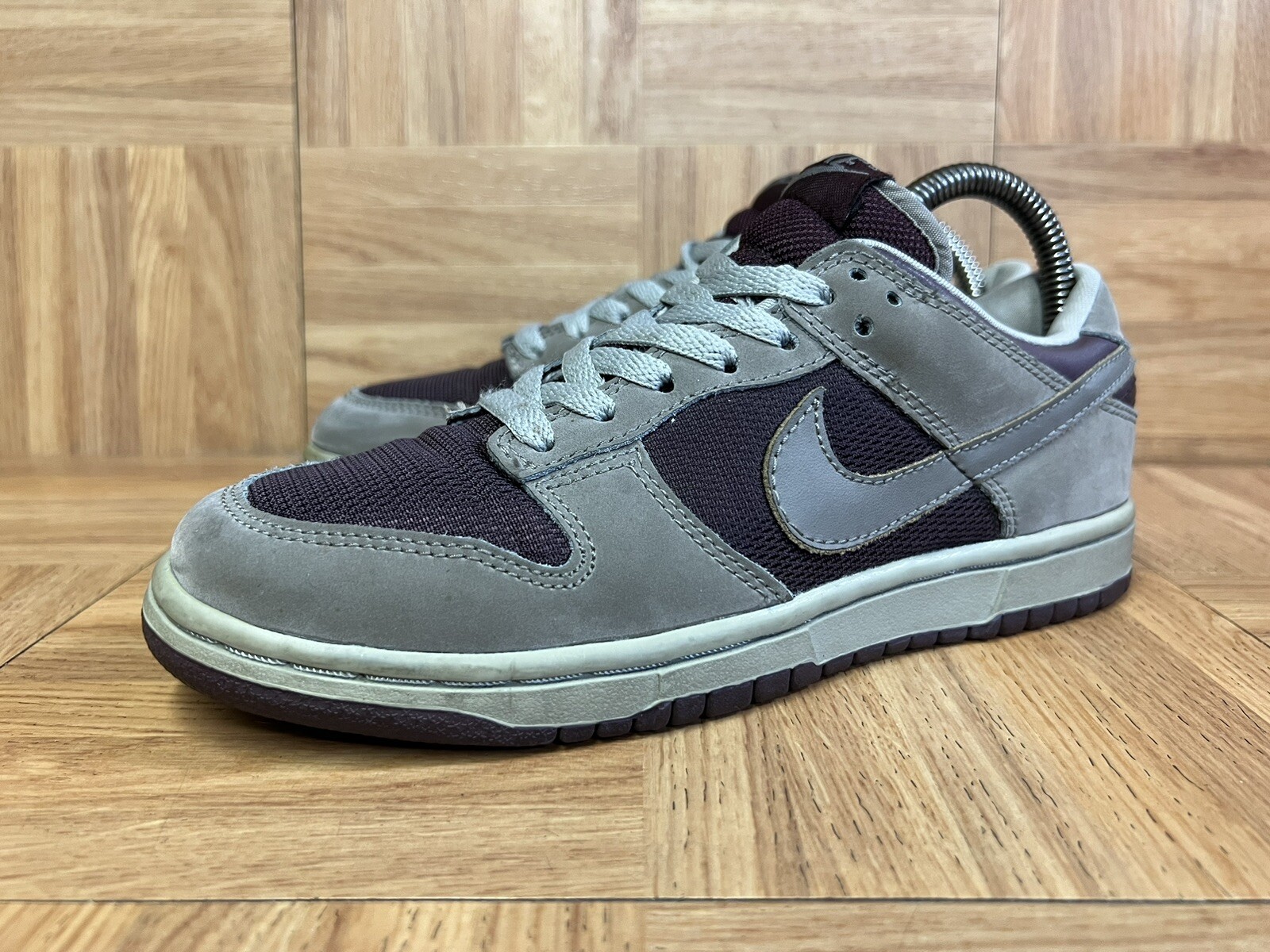 RARE🔥 Nike Dunk Low PLUM Burgundy Women Size 7 30251… - Gem