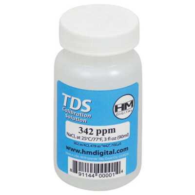Buffer / Calibration Solution HM Digital TDS 342 ppm (90ml) | eBay UK