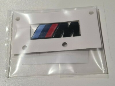 BMW Genuine 2 4 Series X5 X6 X7 Gloss Black M Side Badge Decal ...