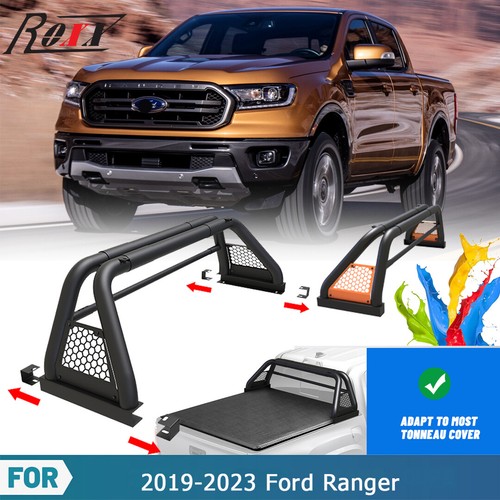 For 2019-2023 Ford Ranger Adjustable Pickup Roll Sport Bar Chase Rack ...