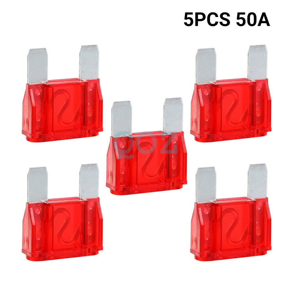 5 x 50 Amp MAXI BLADE FUSE 50A, 50AMP FREE POST | eBay