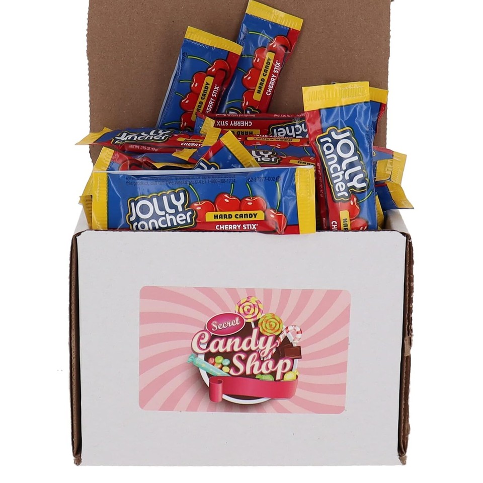 Jolly Rancher Hard Candy Sticks (Individually Wrapped) Multiple Flavors ...