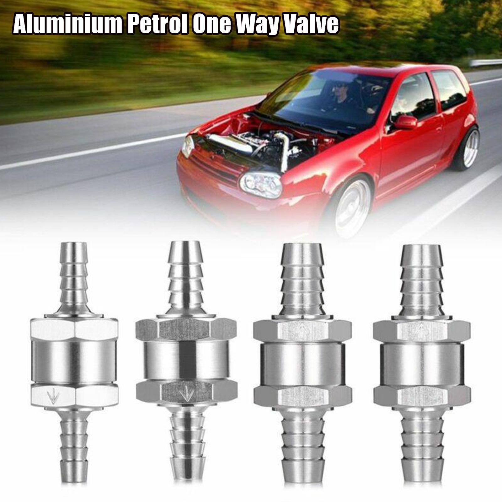 6/8/10/12mm One Way Aluminium Non Return Check Valve Water M9 Oil ...