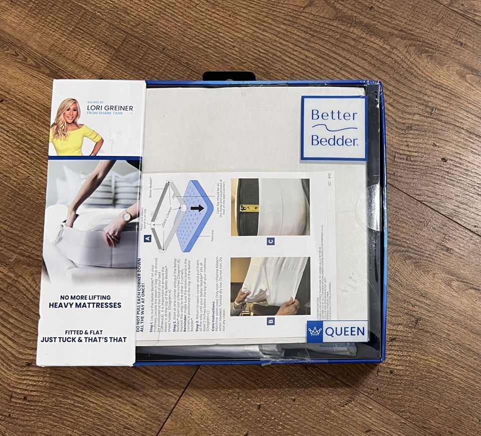 Lori Greiner - Better Bedder QUEEN SIZE Headband Holds Your Bed Sheets ...