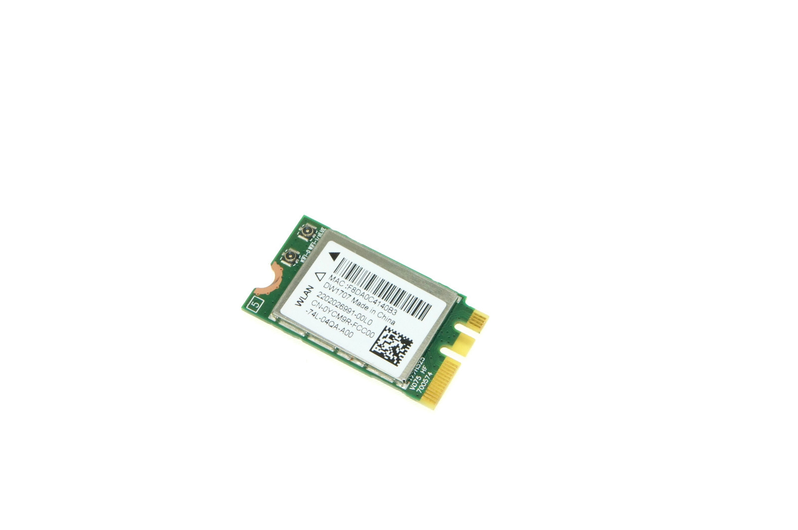 YCM9R QCNFA335 GENUINE DELL WIRELESS CARD INSPIRON 15 3565 P63F (CA75 ...