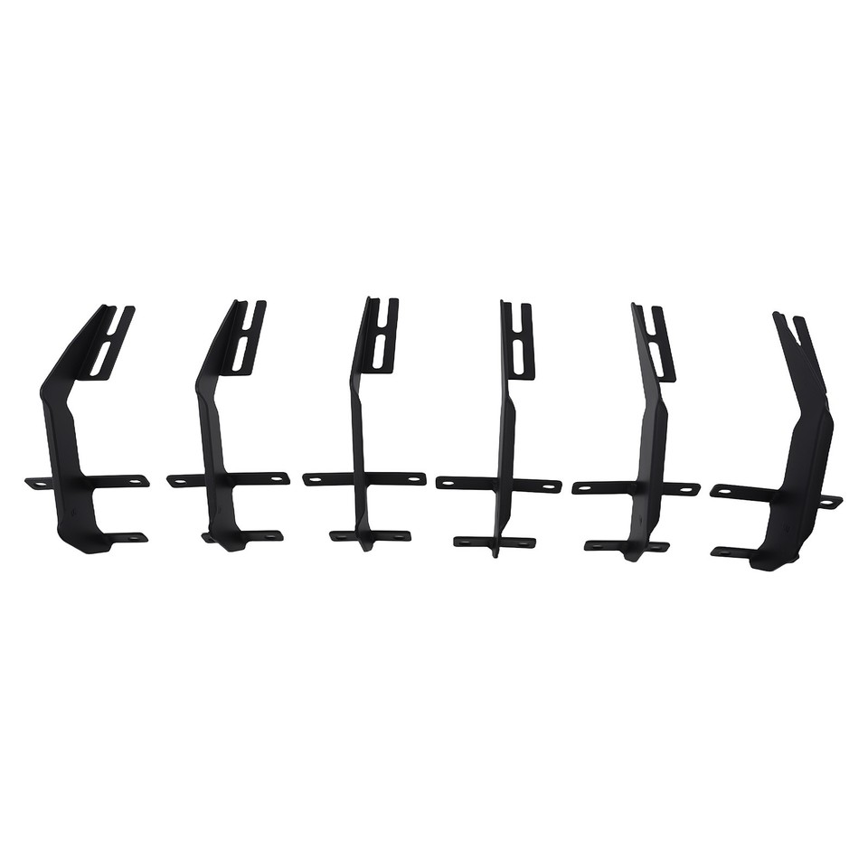 6" Wide Running Board Step Kit for Ford F-150 Super Crew Cab 2015-2025 ...