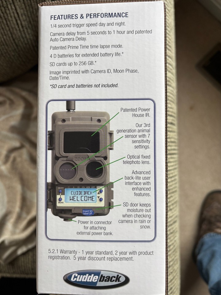 CUDDEBACK CUDDELINK LLZ-5A Zoom IR | eBay