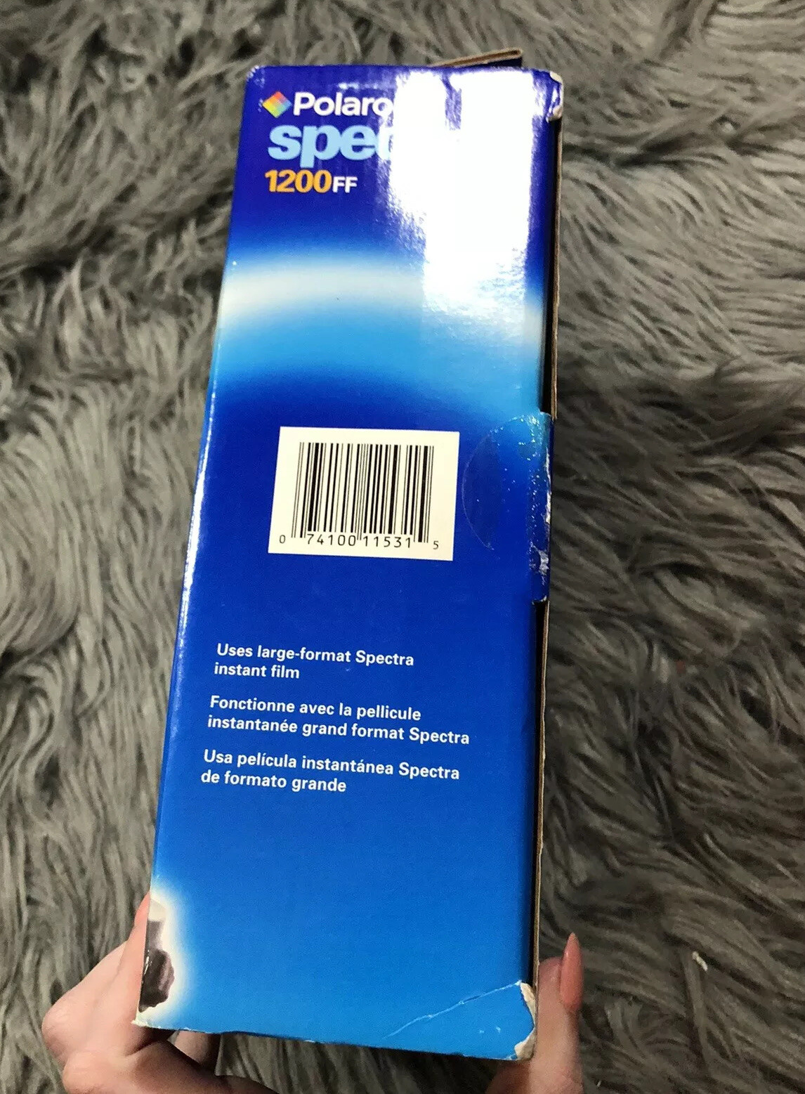 Polaroid Spectra 1200FF Large Format Instant Film Camera for sale ...