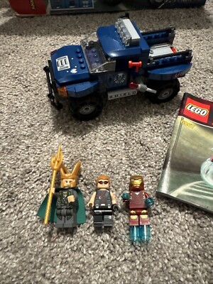 Lego 6867 Loki's Cosmic Cube Escape 2012 With Manual & Minifigs 100% ...