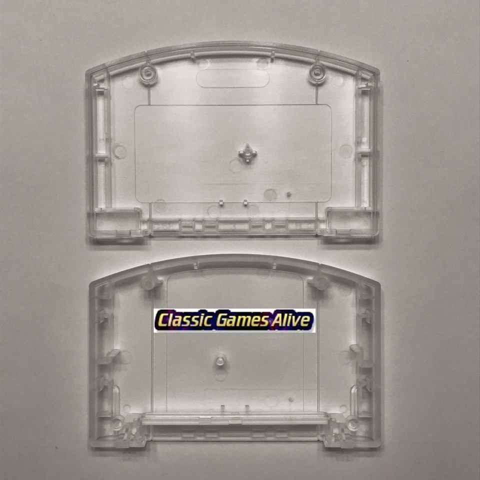 N64 Nintendo 64 Replacement Clear Transparent Case Cart Shell | eBay