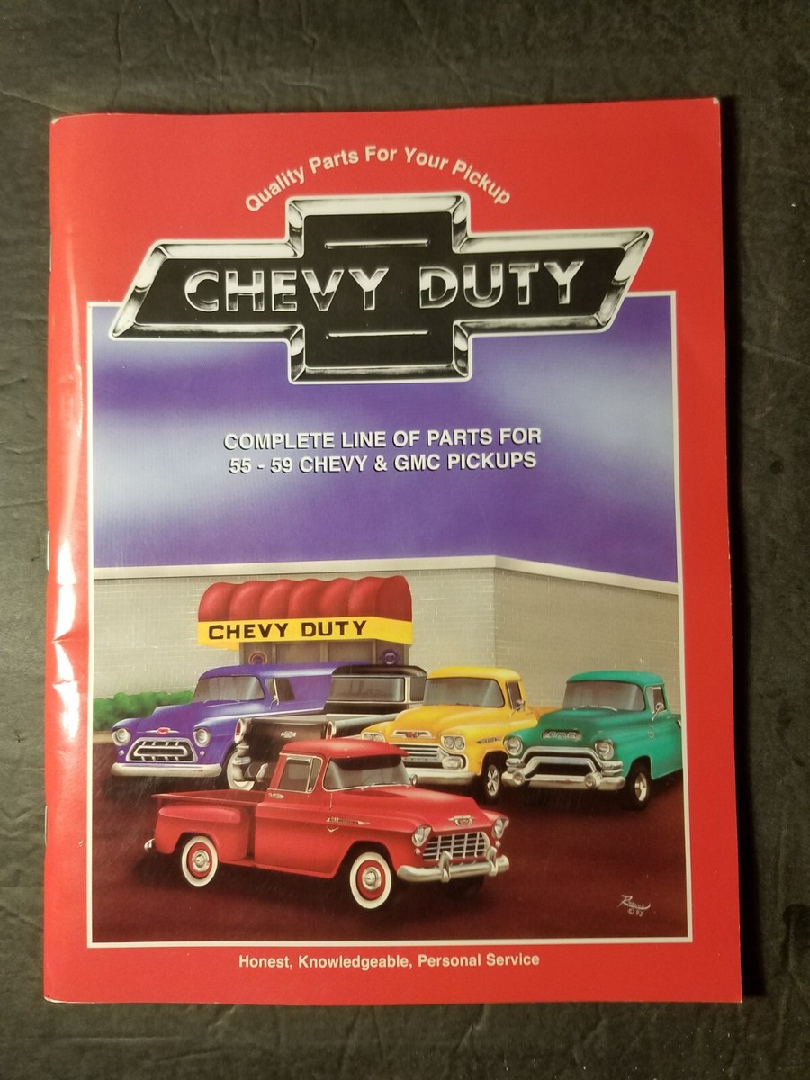 1959 Chevy Apache Parts Catalog