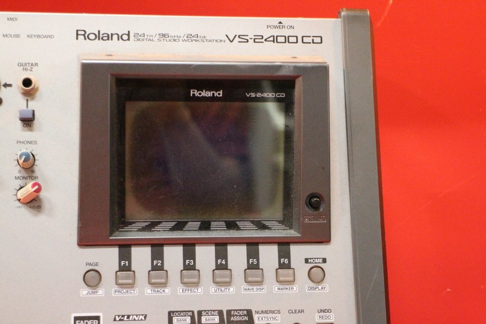 USED Roland VS-2400CD VS 2400 Digital Studio Workstation Recorder U1100 ...
