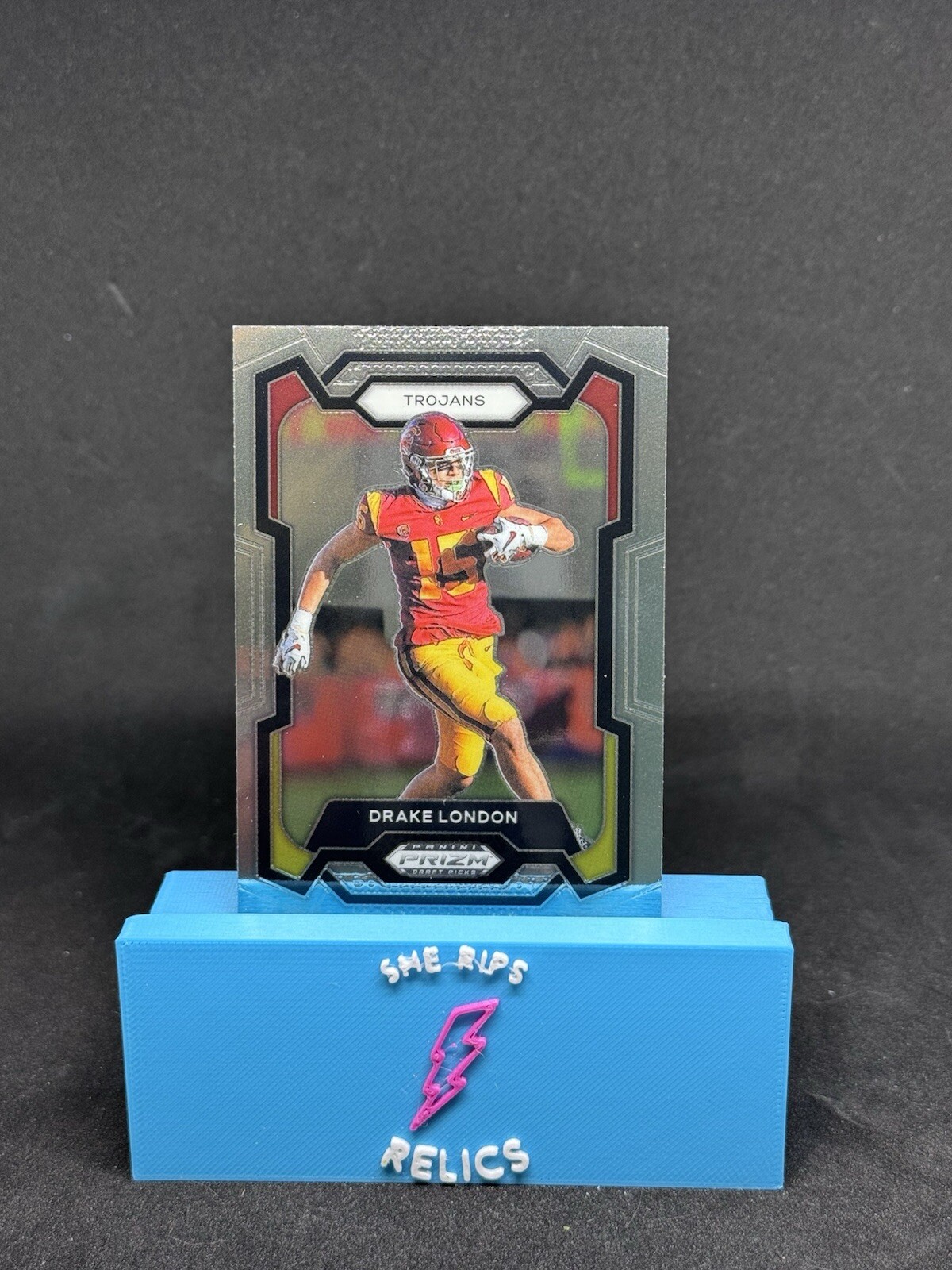 Drake London 2024 Prizm Draft Picks #3 Base Price Guide - Sports Card ...