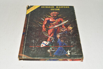AD&D 1st Ed Hardback - DUNGEON MASTERS GUIDE - VERY RARE ORIGINAL 1ST ...