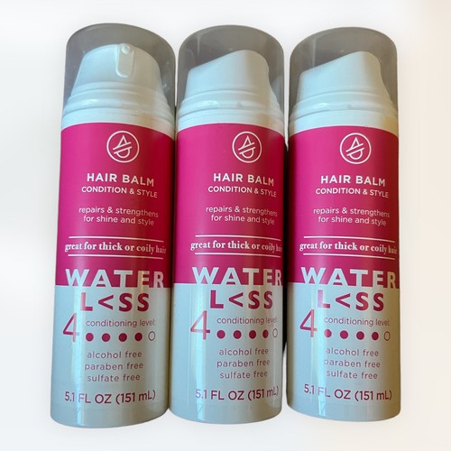 3 Waterless Hair Balm Condition & Style Repairs 5.1 oz Thick or Coily ...