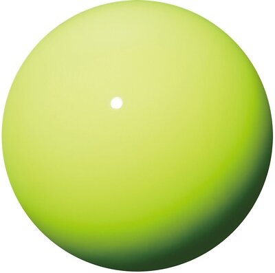 Sasaki RG Rhythmic Gymnastics Middle Ball Dia:17cm M-20B Lime Yellow ...