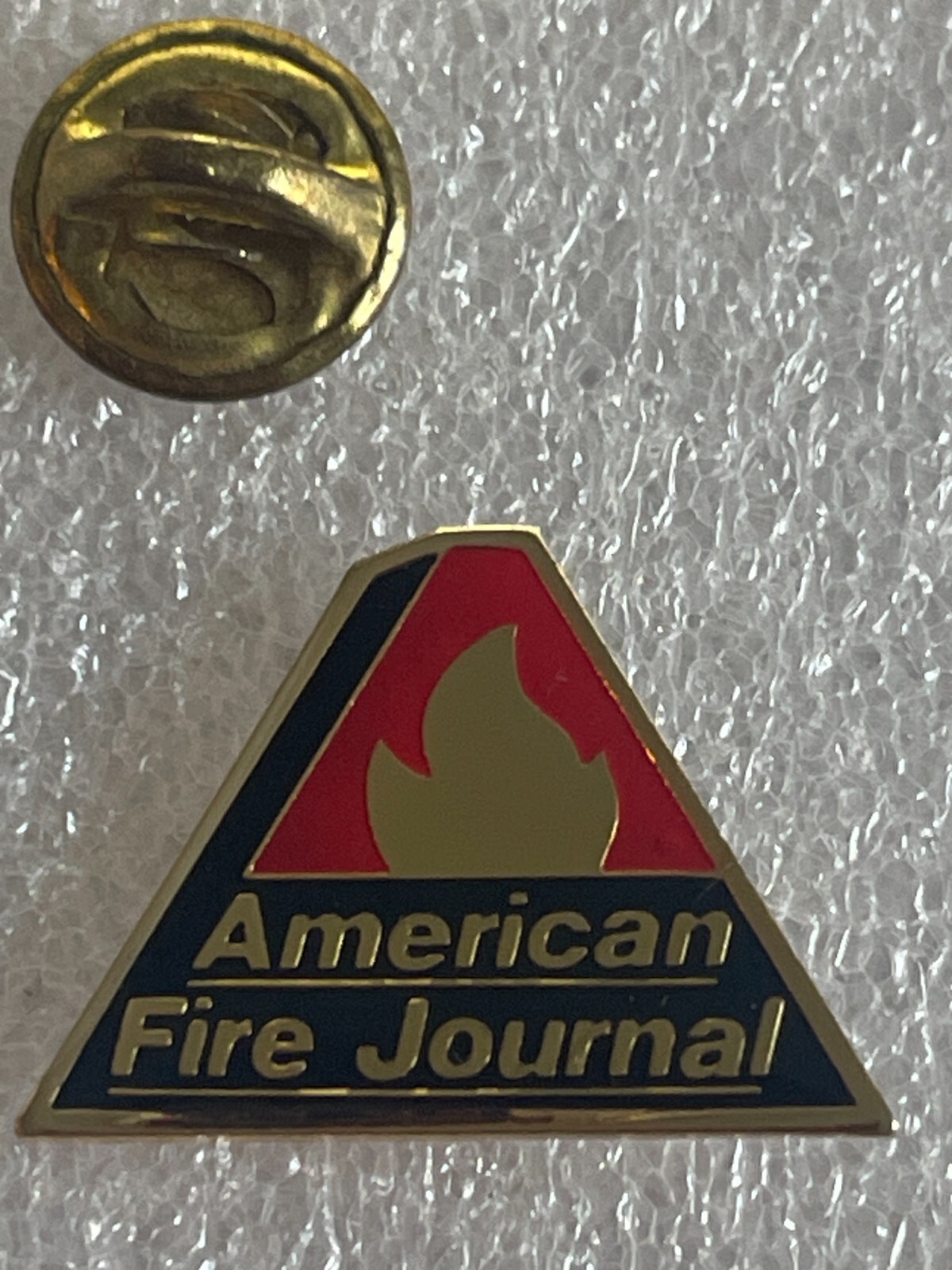 American Fire Journal lapel pin. #15 | eBay