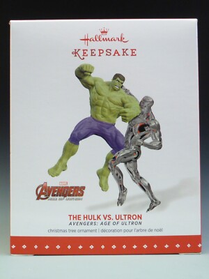 2015 The Hulk vs Ultron Avengers Age of Ultron Hallmark Keepsake ...
