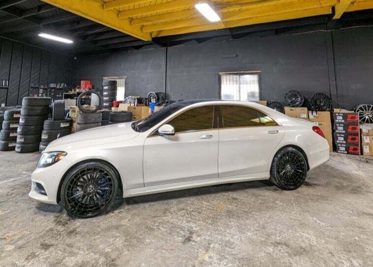 22” RFG-17 WHEELS RIMS FOR MERCEDES W222 W223 S450 S500 S550 S560 S580 ...