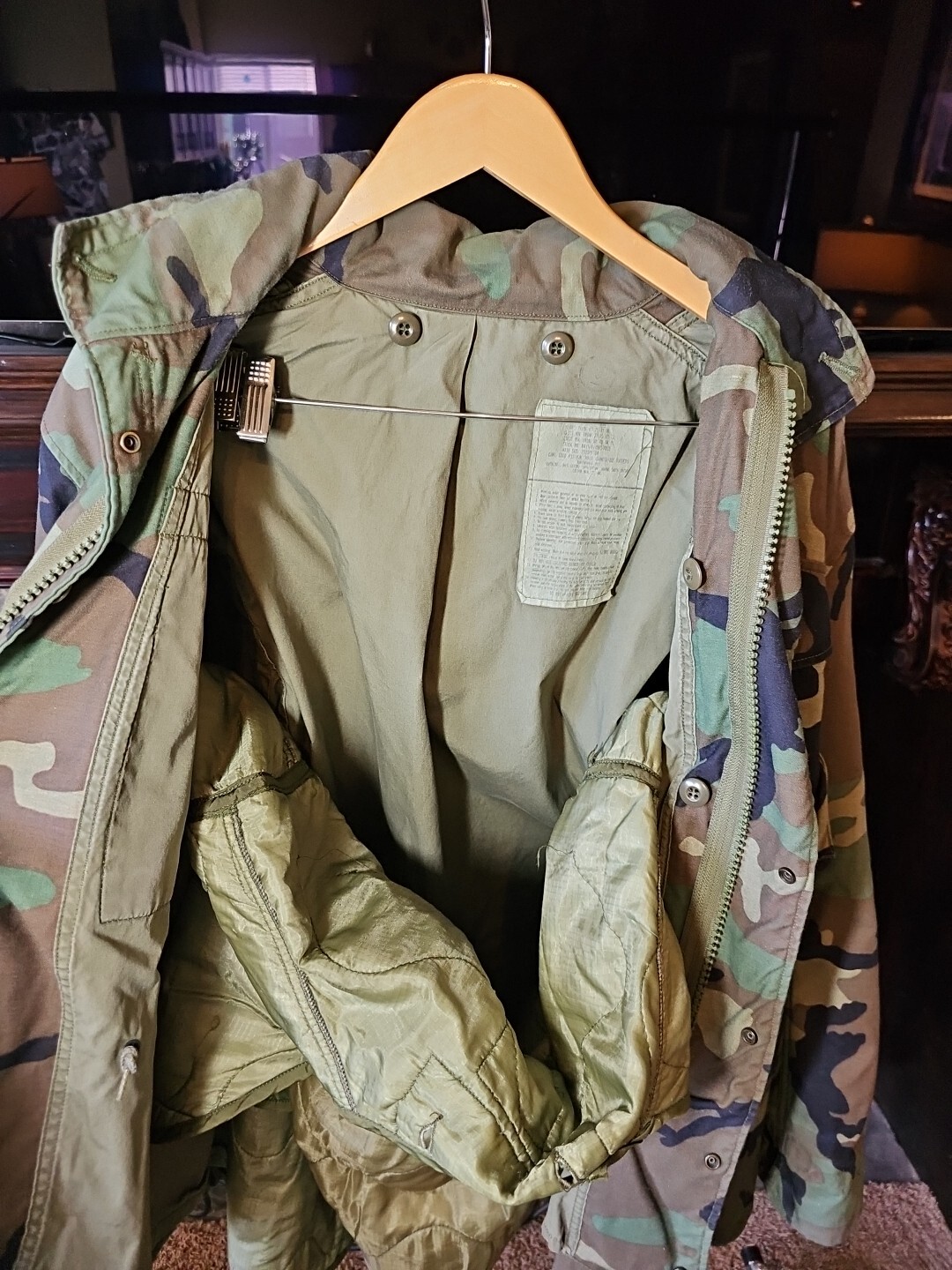 Heavy Duty Army Jacket Cold Weather Field Camouflage … - Gem