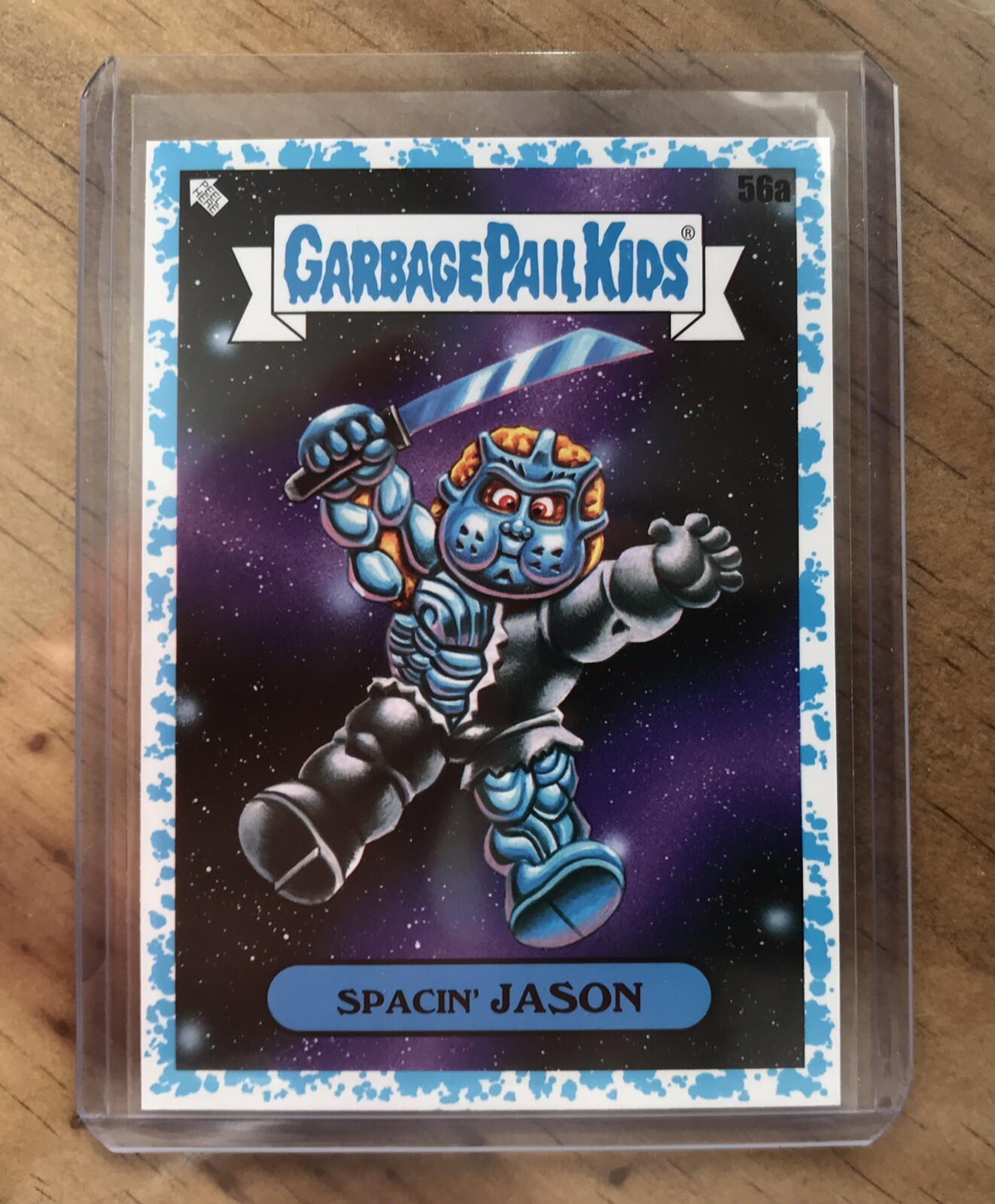 Garbage Pail Kids Spacin Jason Galaxy Blue 85/99 Friday 13th NES VGA ...