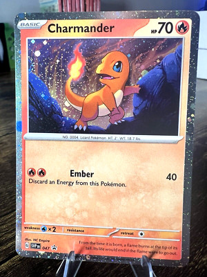 Charmander SVP EN 047 Black Star Promo Cosmos Holo Pokemon Card NM ...