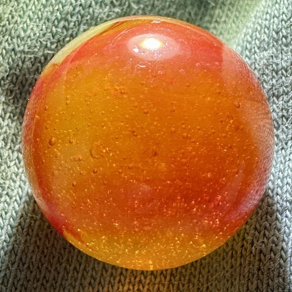 Vintage Peltier Glass Rainbo Marble, 0.62 in, Mint | eBay