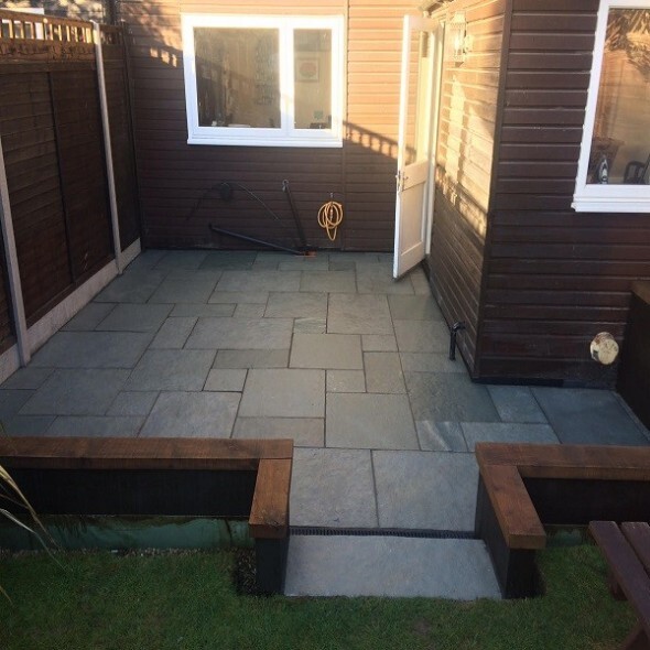 Kota Blue Limestone 4 sizes Indian paving slab flags | eBay UK