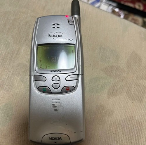 Original Nokia nm207 vintage slide phone cell phone mobile Japan docomo ...