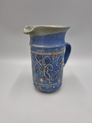 A Cylinder Studio Pottery Jug, Makers Mark 'SH' Seal. | eBay UK