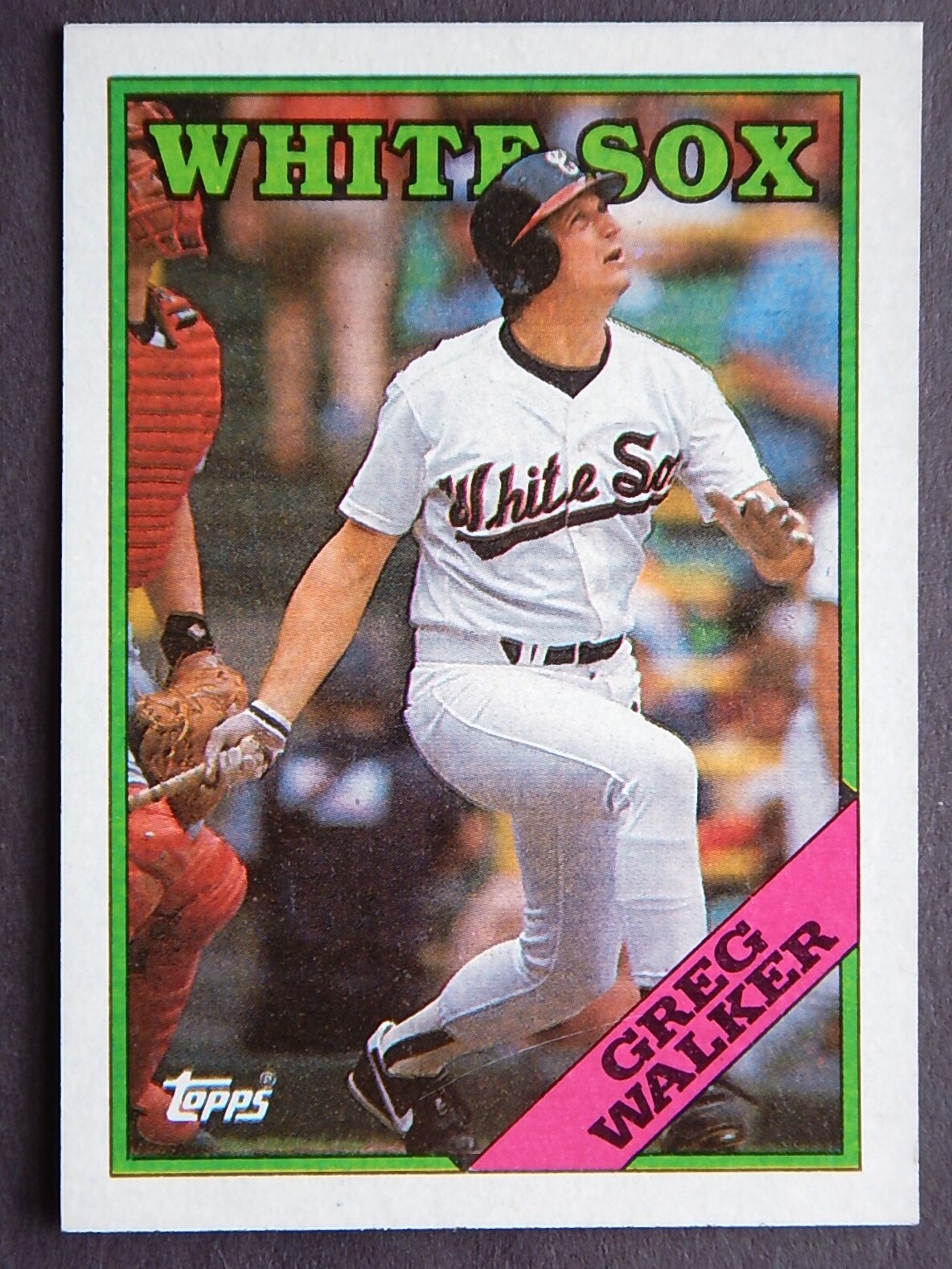 Greg Walker #764 Topps 1988 Baseball Card (Chicago White Sox) VG | eBay