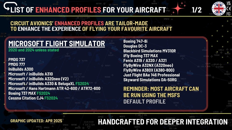Universal Autopilot MCP with EFIS Controls - Professional Flight Sim ...