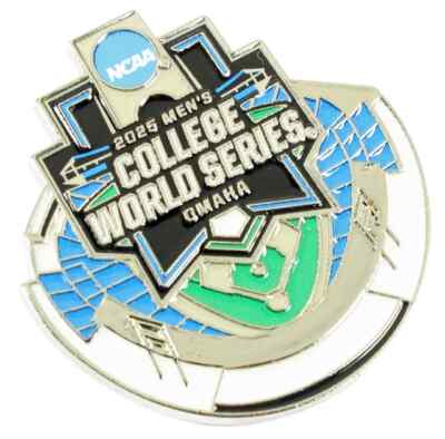 2025 NCAA Mens College Baseball World Series Logo Pin Omaha | eBay