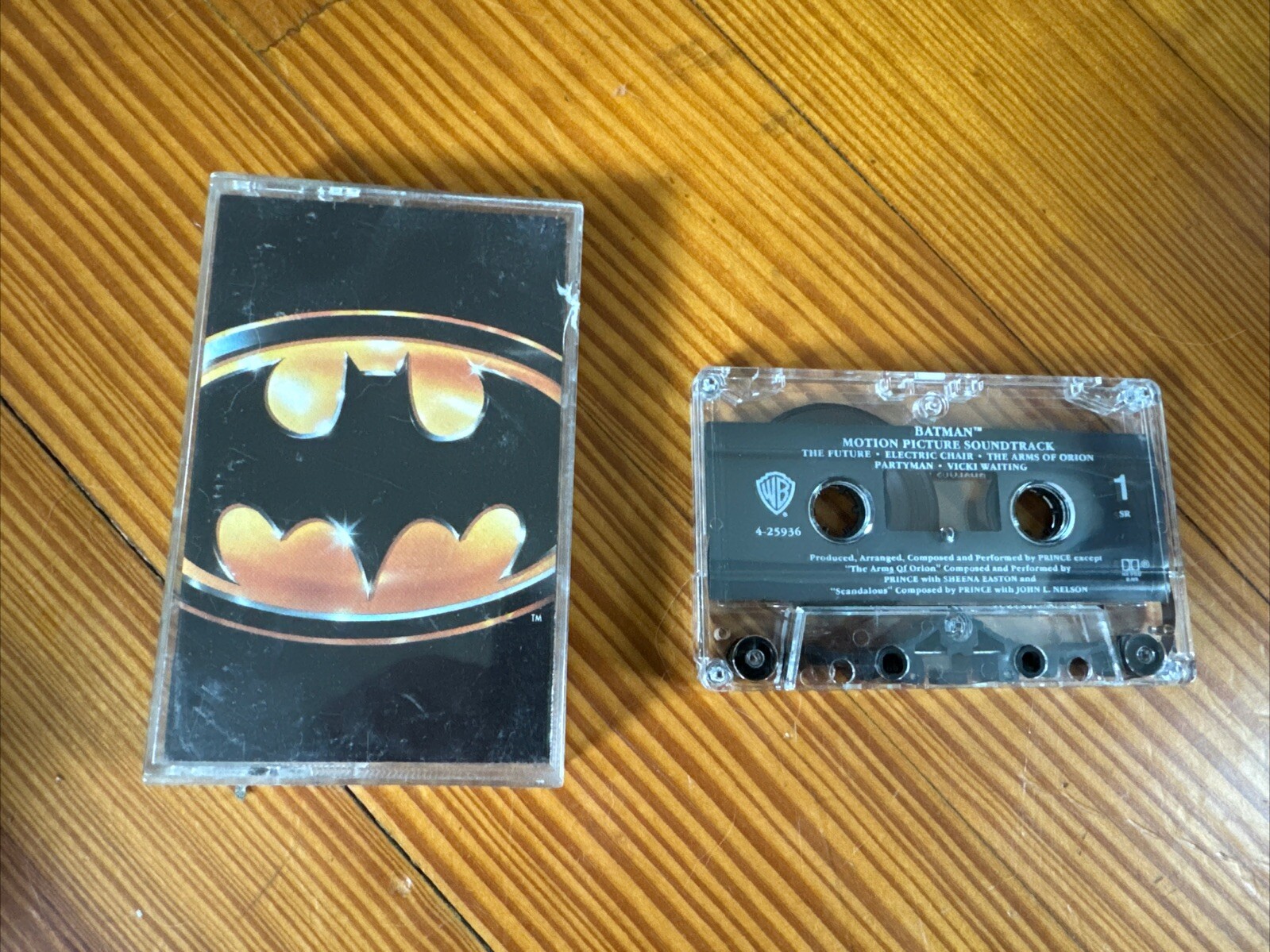 Batman Motion Picture Soundtrack Cassette Tape 1989 Warner Bros ...